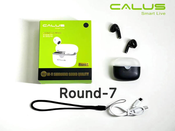 Calus Round 7 wireless ear buds – kniezOn Uganda