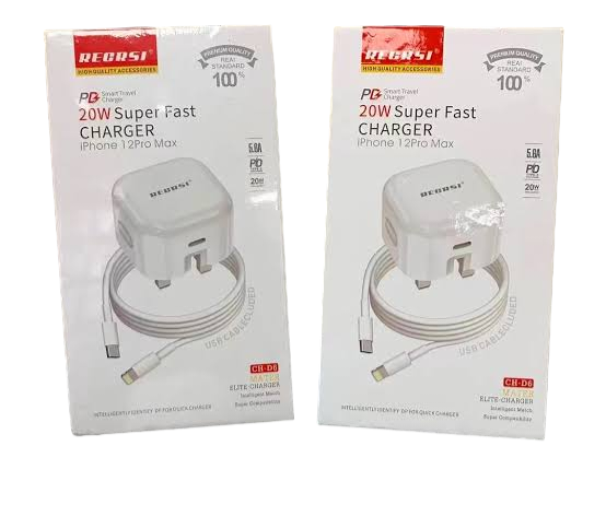 REGRSI CH-D6 PD super fast smart charger – kniezOn Uganda
