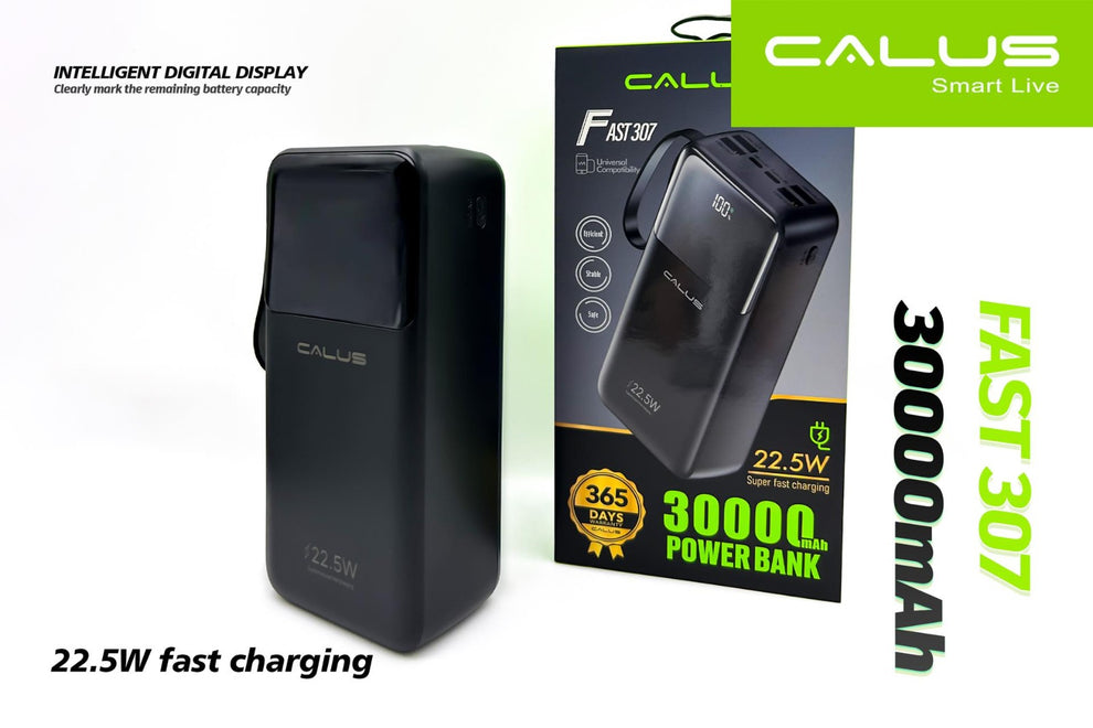 Calus Fast 307 30,000mAh power bank with 22.5w Fast Charging – kniezOn ...