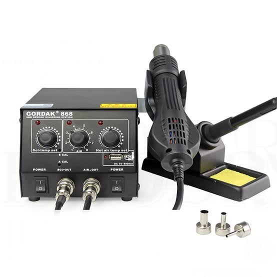 Gordak 868 SMD Network Soldering Station 2-in-1 – kniezOn Uganda
